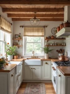 12 Cozy and Charming Small Cottage Kitchen Ideas
