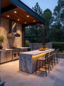 12 Modern Outdoor Kitchen Ideas That Feel Fresh and Functional