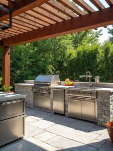 15 Simple Outdoor Kitchen Designs That Are Easy and Elegant – Life With ...