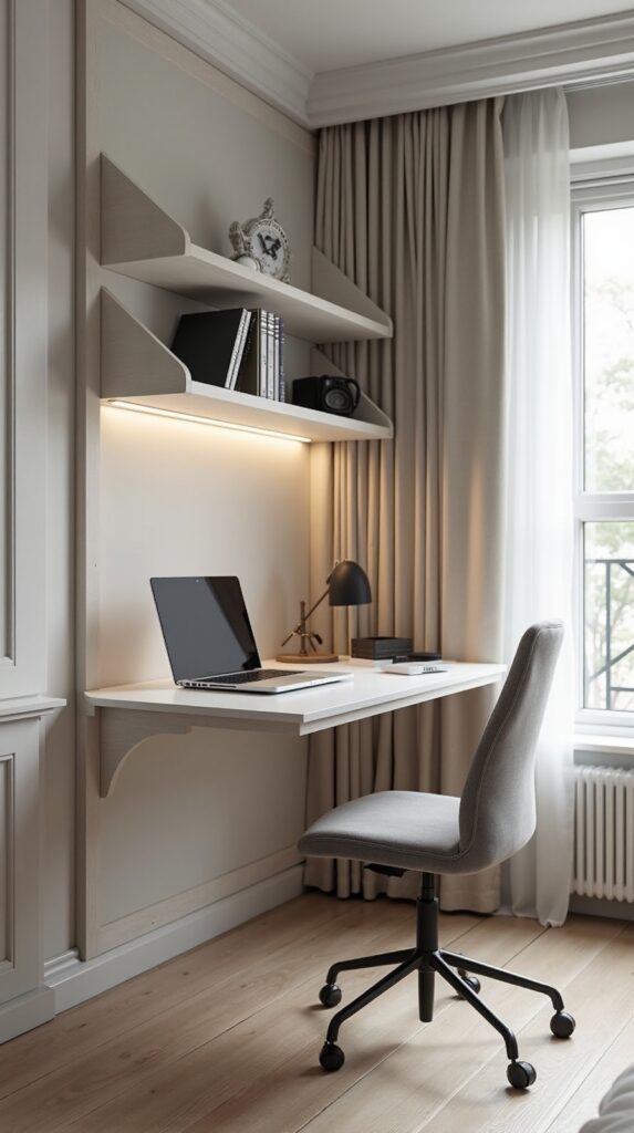 14 Simple Home Office Background Ideas for a Professional Look – Life ...