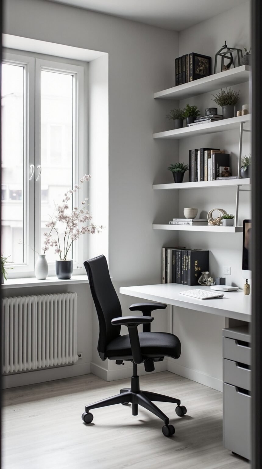 14 Simple Home Office Background Ideas for a Professional Look – Life ...
