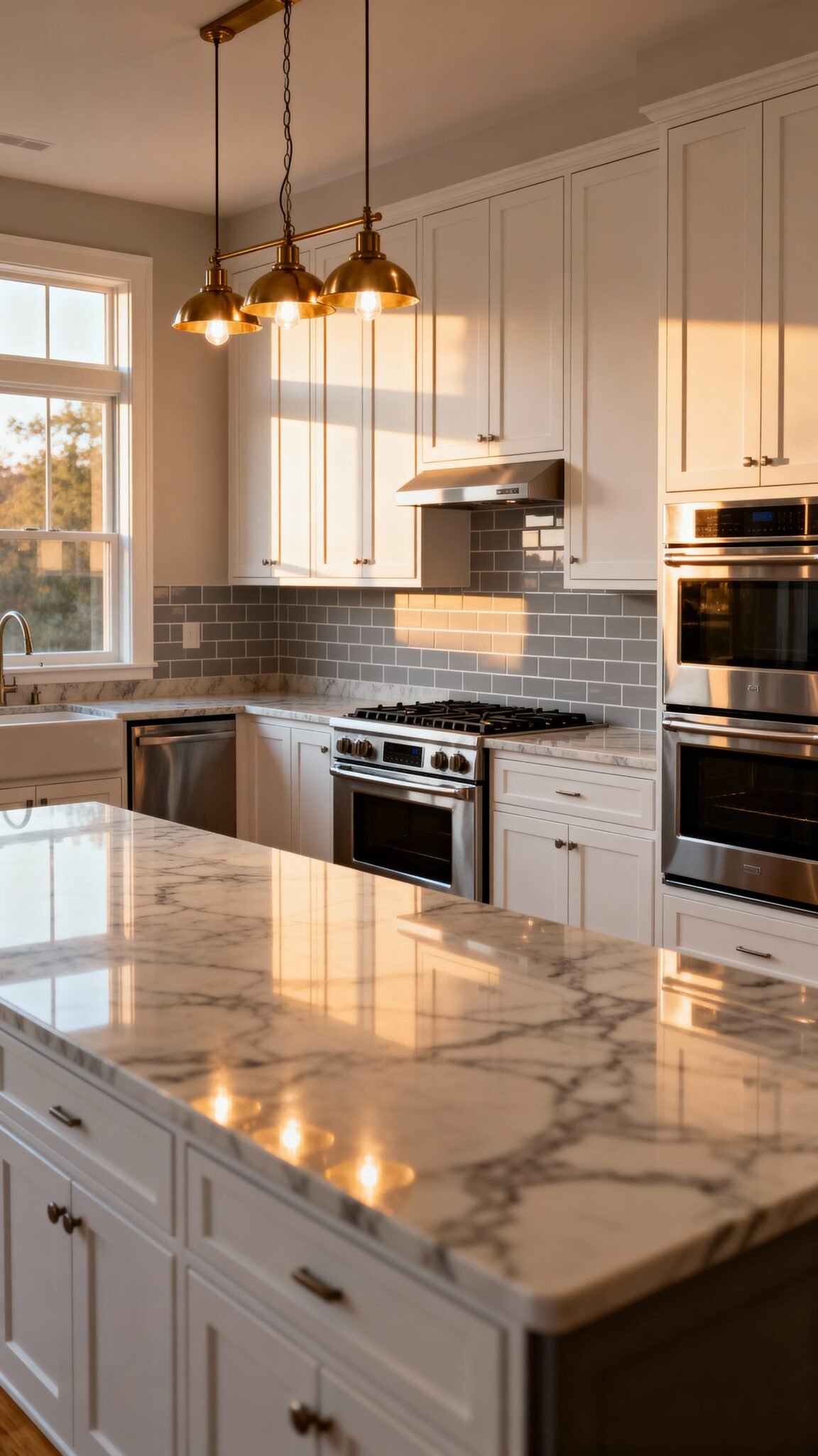 Extraordinary White Kitchen Cabinets Backsplash Ideas Photos
