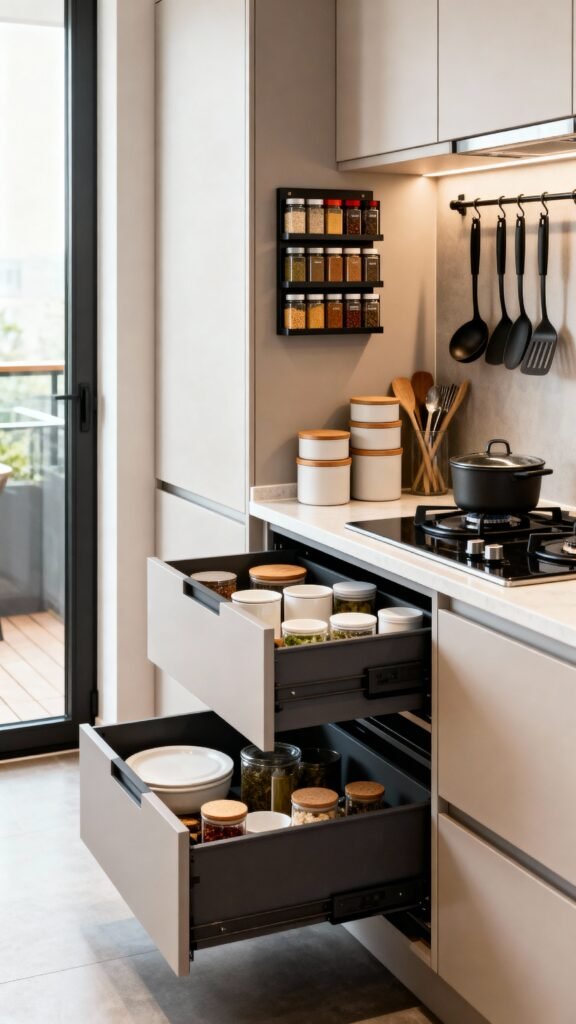 13 Space-Saving Small Kitchen Ideas That Actually Work