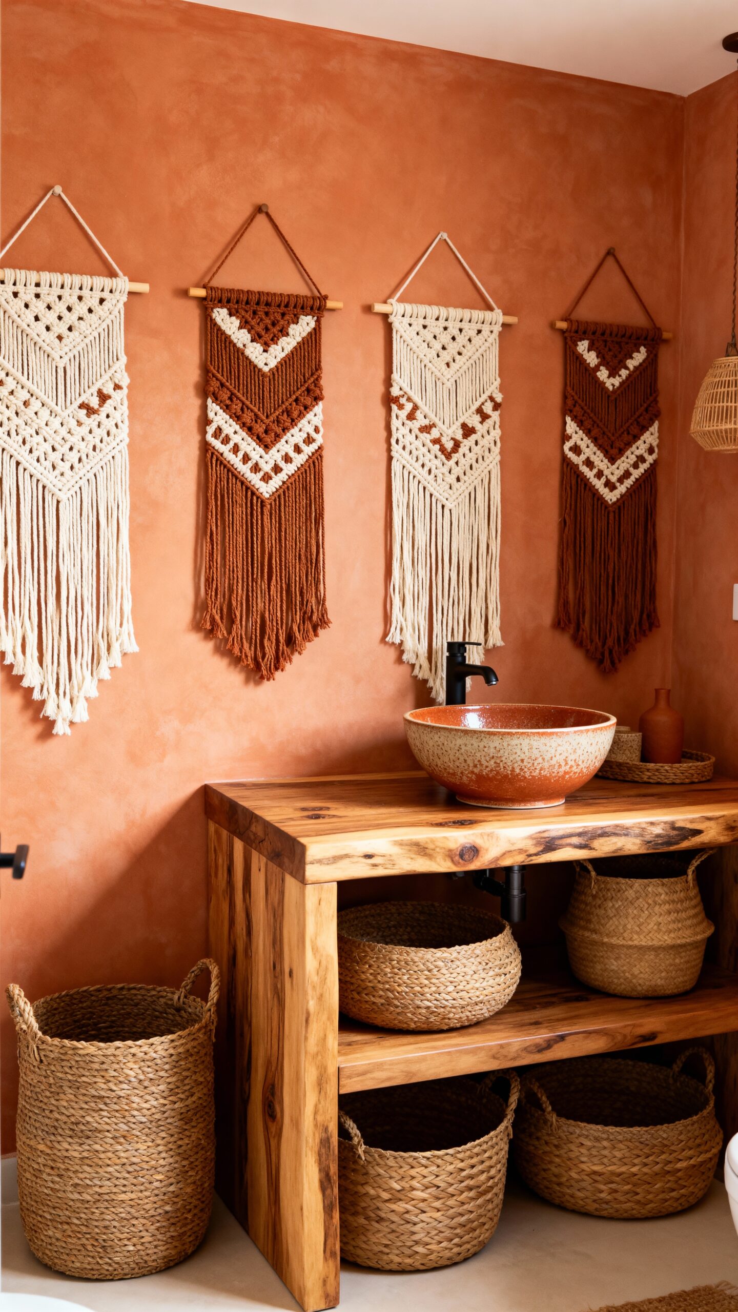 14 Boho Half Bathroom Ideas Full of Personality and Texture – Life With ...