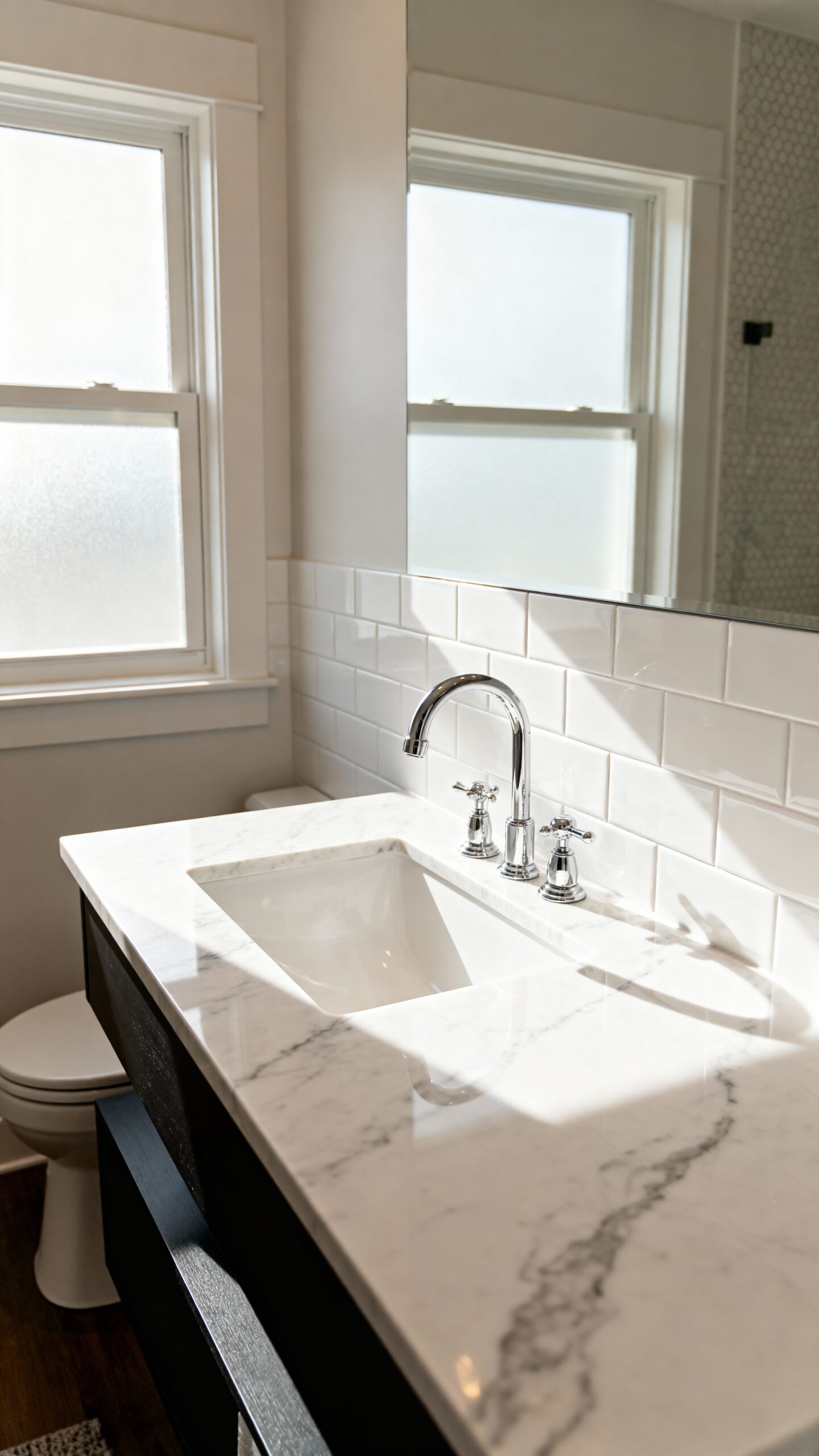 13 Bright White Half Bathroom Ideas for a Clean, Airy Feel – Life With Hana